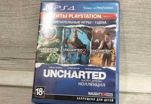 Uncharted Натан Дрейк Коллекция PS4 (на русском)