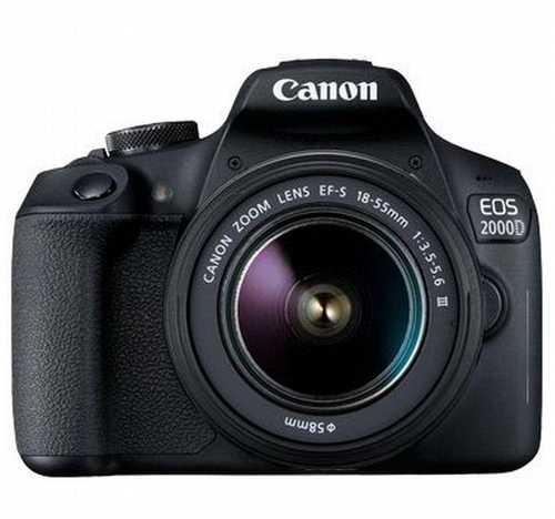 Canon EOS 2000D kit 18-55 новый