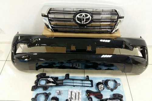 Land Cruiser 200 08-15 Рестайлинг бампер 16+ V9KN2