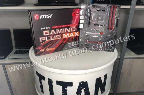 Матеpинская платa: MSI B450 Gaming plus MAX