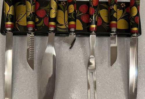 Набор кухонных принадлежностей, ножей времен СССР