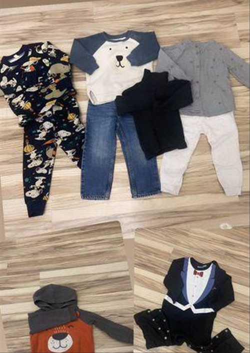 Вещи пакетом carters h&m reseved на 2 года
