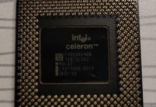 Intel Celeron 400MHz шина 66MHz SL3A2 Socket 370