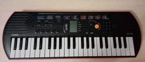 Синтезатор детский casio SA-78