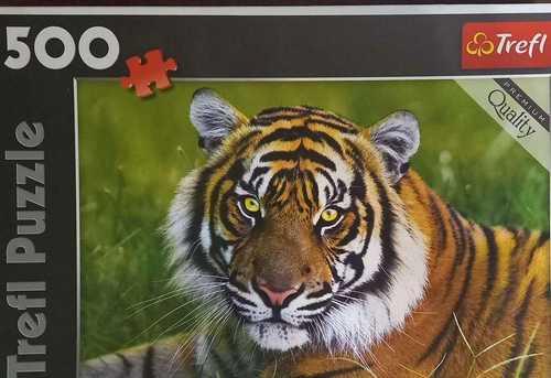 Пазл "Тигр" Trefl Puzzle Premium Quality
