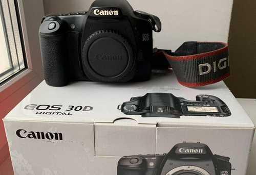 Цифровой зерк-й фотоаппарат Canon EOS 30D Digital