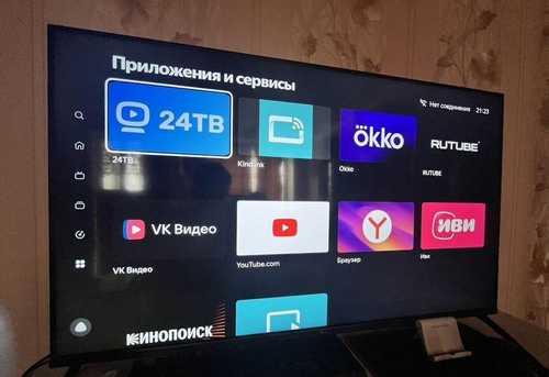 Телевизор 4к 43" Яндекс