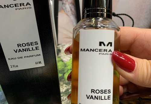 Mancera roses vanille 60ml