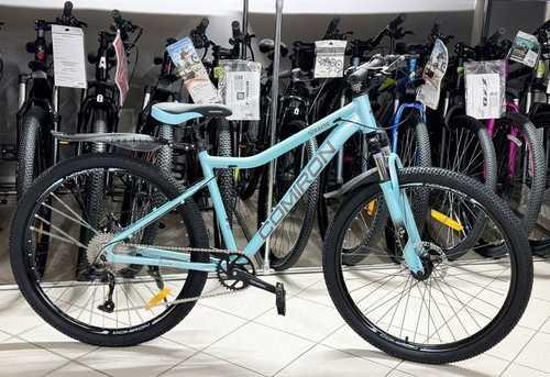 Новый горный женский велосипед 27,5" алюминиевый