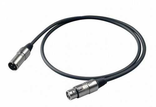 Proel bulk250LU3 - Микр. кабель, XLR папа -XLR m