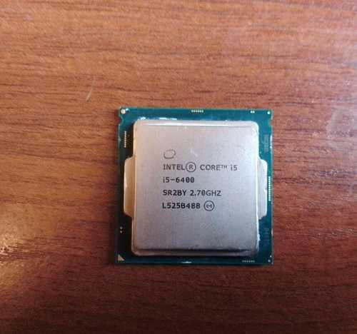 Процессор Intel Core i5-6400 с кулером