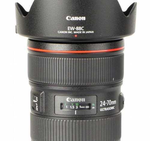 Canon EF 24-70mm f/2.8L II USM+Бленда+Фильтр UV+