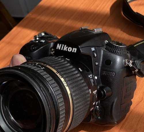 Фотоаппарат nikon d7000 + tamron 17-50 f2.8