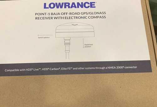 Lowrance point 1 Baja +starter kit