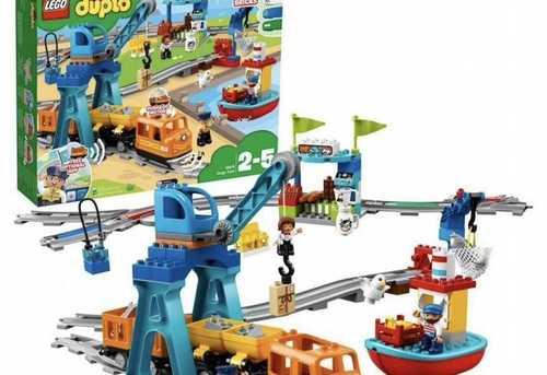 Lego Duplo грузовой поезд 10875