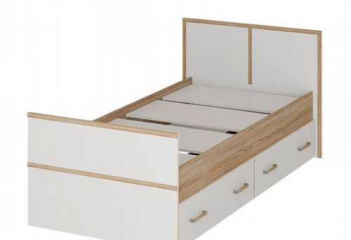 Новая кровать с ящиками 900*2000 мм