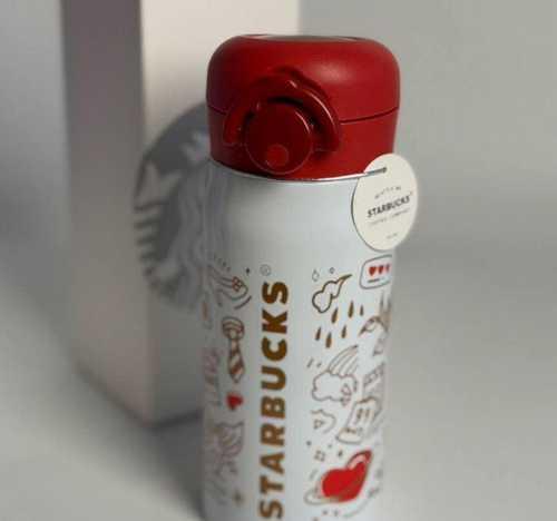 Милый термос starbucks 350 ml