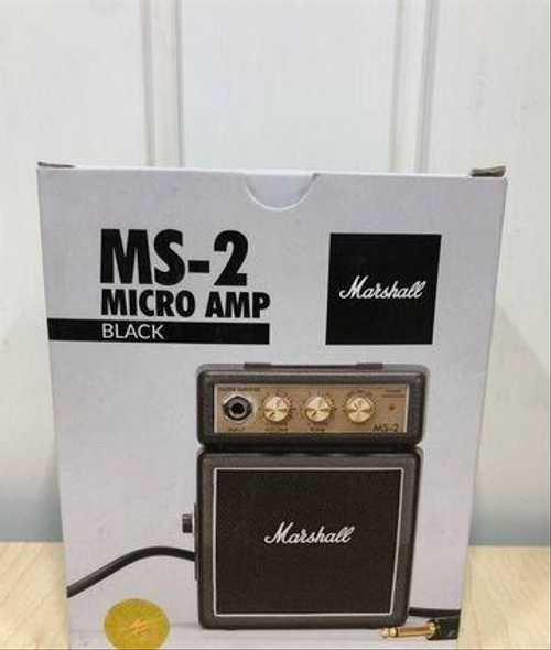 Комбоусилитель Marshall MS-2 Micro (черный)