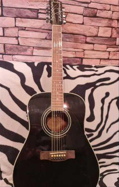12-ти струнная гитара Fender CD 160