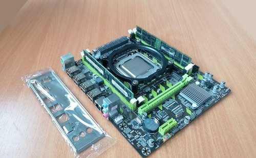 Комплект i7(8 ядер) + DDR3 + Новая мат. плата X79G