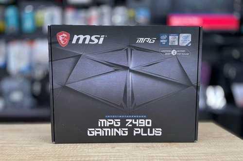 Материнская плата MSI MPG Z490 Gaming Plus