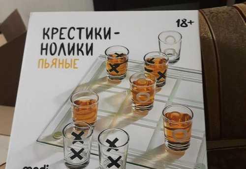 Игра для взрослых, пьяные крестики/нолики