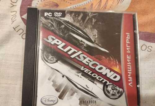 Компьютерная игра "Split/Second: Velocity". DVD