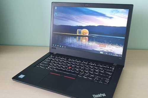 Ростест +Гарантия ThinkPad T480 i5/8Гб/NVMe-256Гб