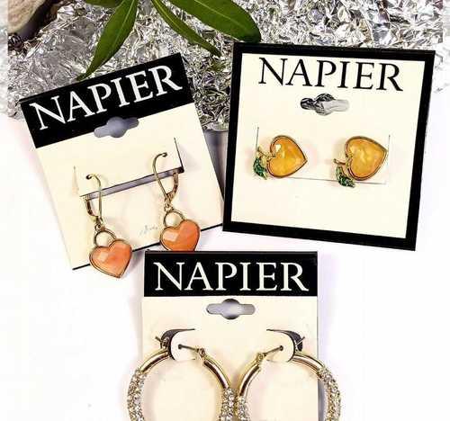 Серьги Napier