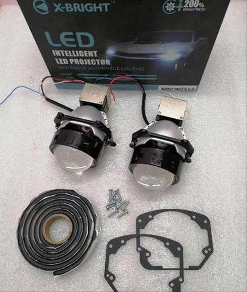Линзы фары Bi-LED Aozoom 07 PRO Mitsubishi