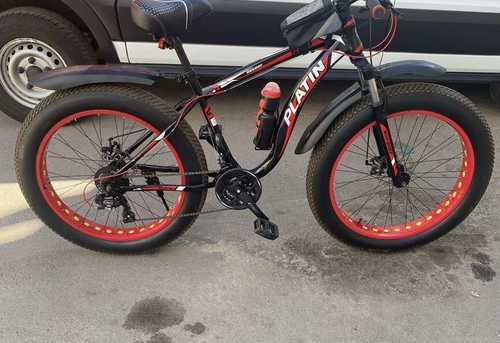 Велосипед 26" pulse platin fatbike B2600F 21 ск