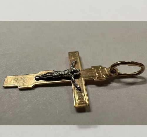 Золотой крест 585 0.83 гр