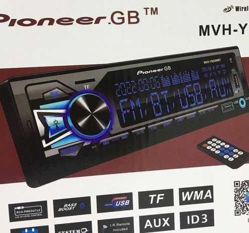 Магнитола Pioneer с bluetooth