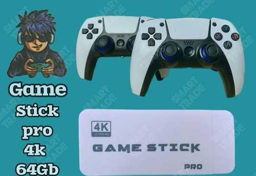 Игровая консоль Game stick pro 4K 64Gb