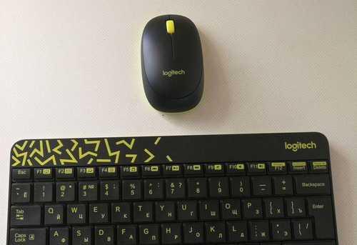 Клавиатура + мышь беспроводная Logitech MK240 Nano