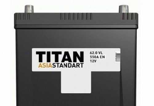 Аккумулятор 62 Ач Titan Asia Standart 520А