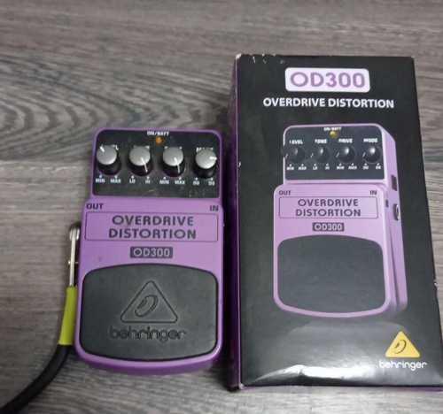 Педаль эффектов behringer OD300