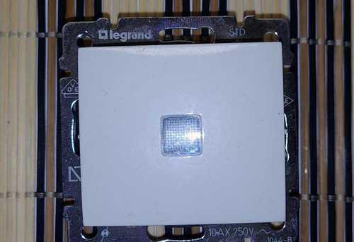 Выключатель Legrand сп 1 IP20 10A Valena