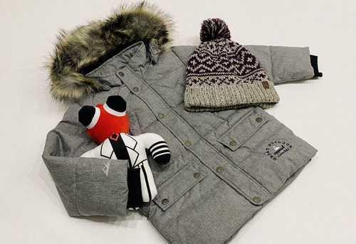 Куртка зимняя для мальчика Lindеx Kids 104 110