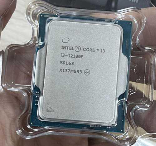 Процессор intel core i3 12100f новый