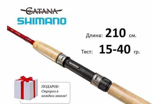 Спиннинг Shimano Catana 210 тест 15-40
