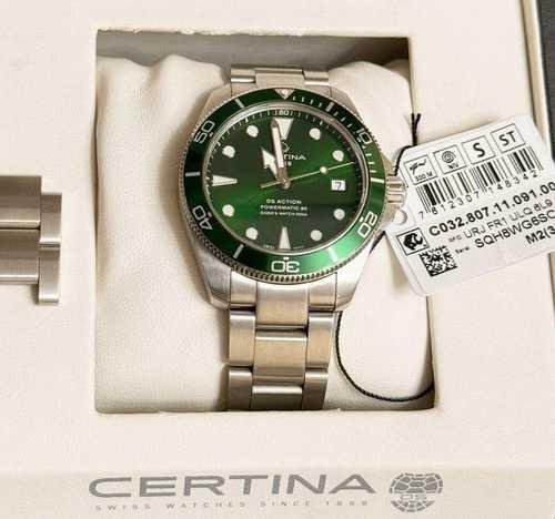 Наручные часы certina ds action 38