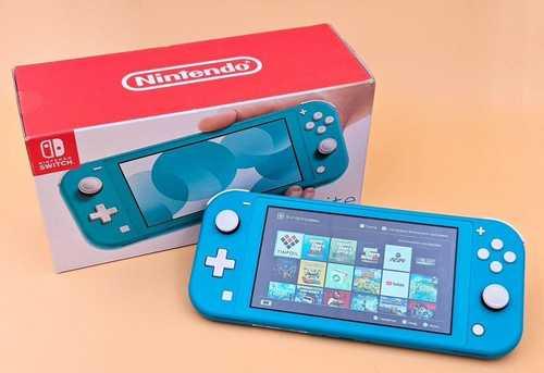 Новый прошитый Nintendo Switch Lite 256gb + игры