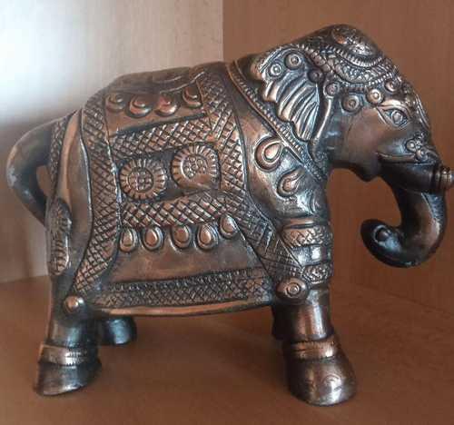 Сувенирная фигурка Слон Индия металл