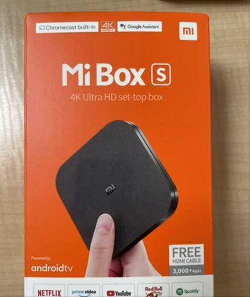 Xiaomi MiBox S (4K Ultra, Dolby Audio) AndroidTV