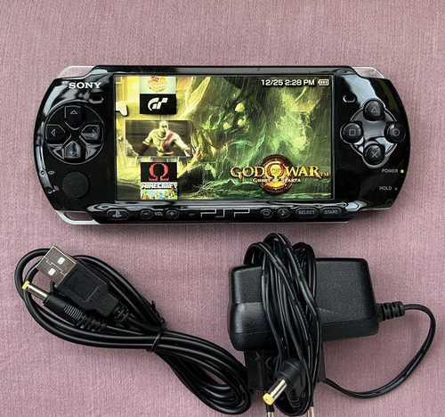 Sony PSP 3008 прошитая,64gb black