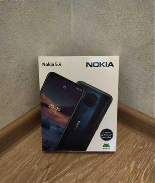 Новый Смартфон Nokia 5.4 64 гб синий