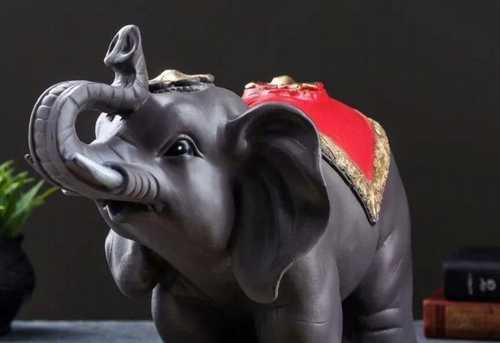 Копилка для денег, монет, купюр "Слон индийский"