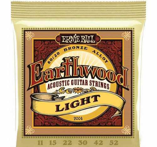 Ernie ball 2004 80/20 Bronze Light 11-52 - Струны