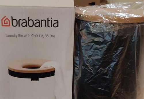 Бак для белья (35л) черный Brabantia